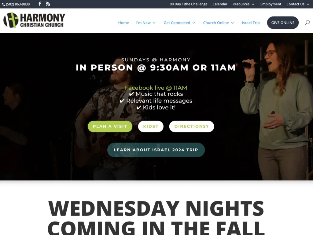 Week Four, Day Five - Harmony Christian Church